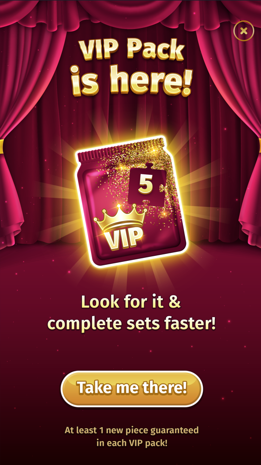 VIP Puzzle Pack – Game Story